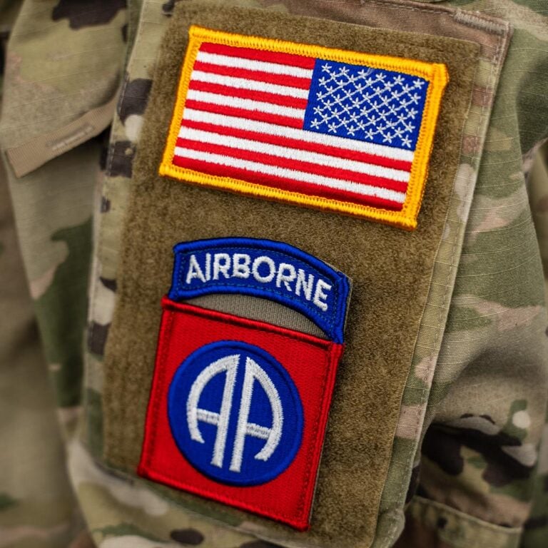 82nd Airborne Patch – AR 670-1 Compliant Military Velcro Patch