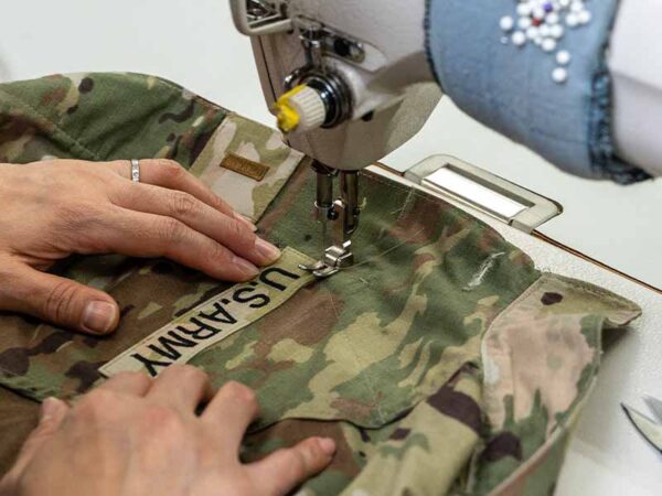 Army Cat Eyes OCP ACH Helmet Band with Custom Sewing