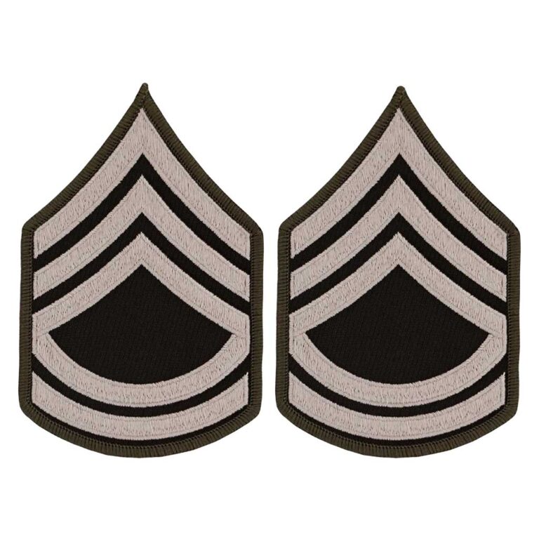 AGSU Chevron Rank Patches - Kim's #1 Sewing & Dry Cleaning
