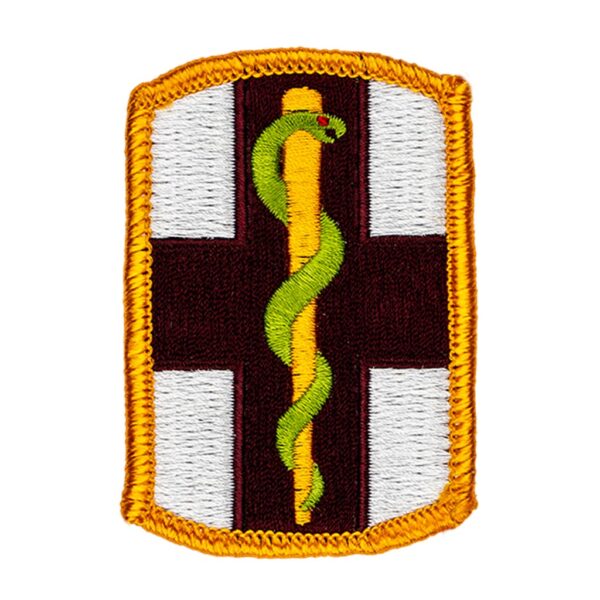 Army 1st Medical Brigade Patch, Full Color with Velcro