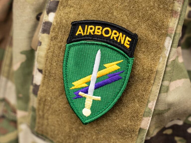 Army USACAPOC Patch Full Color and Tab Sewn with Velcro