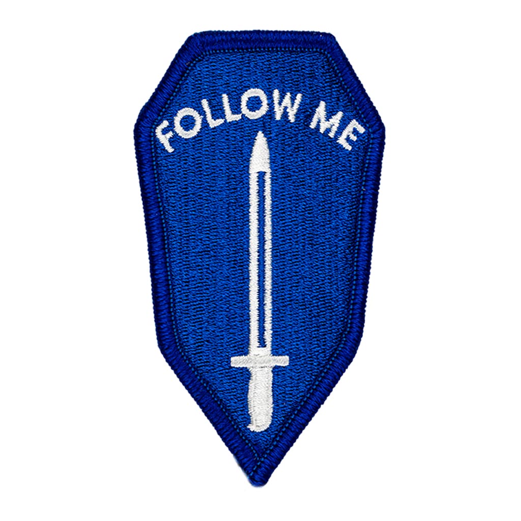 Infantry Training School Patch, Full Color with Velcro