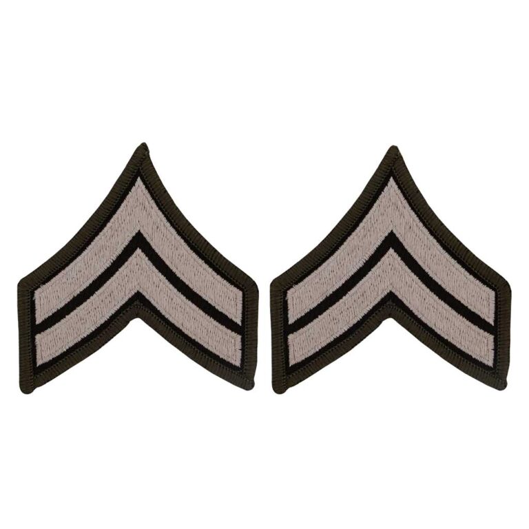 AGSU Chevron Rank Patches - Kim's #1 Sewing & Dry Cleaning