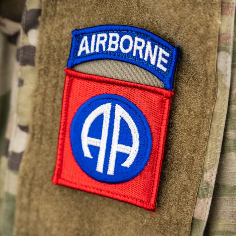 82nd Airborne Patch – AR 670-1 Compliant Military Velcro Patch