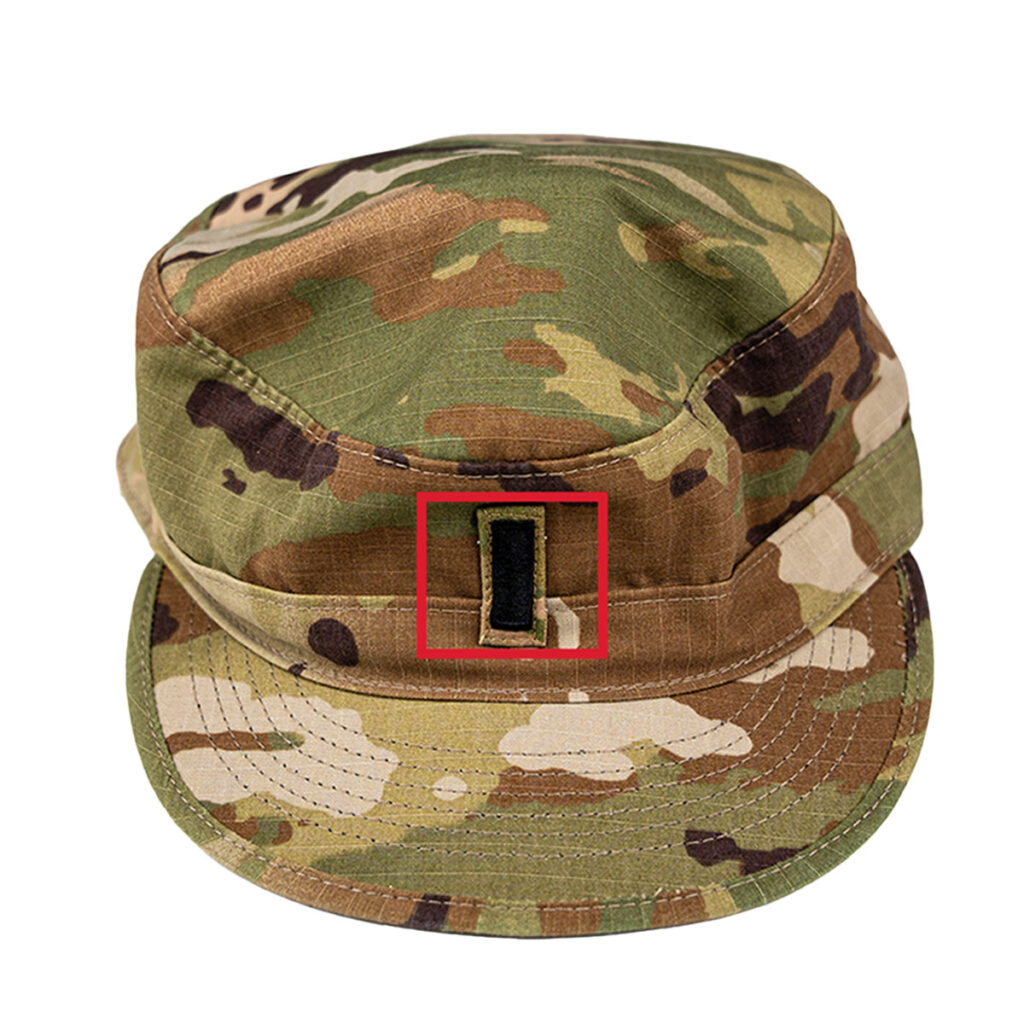 Army Patrol Cap – OCP Sewn Name, Rank, Cat Eyes & VS‑17