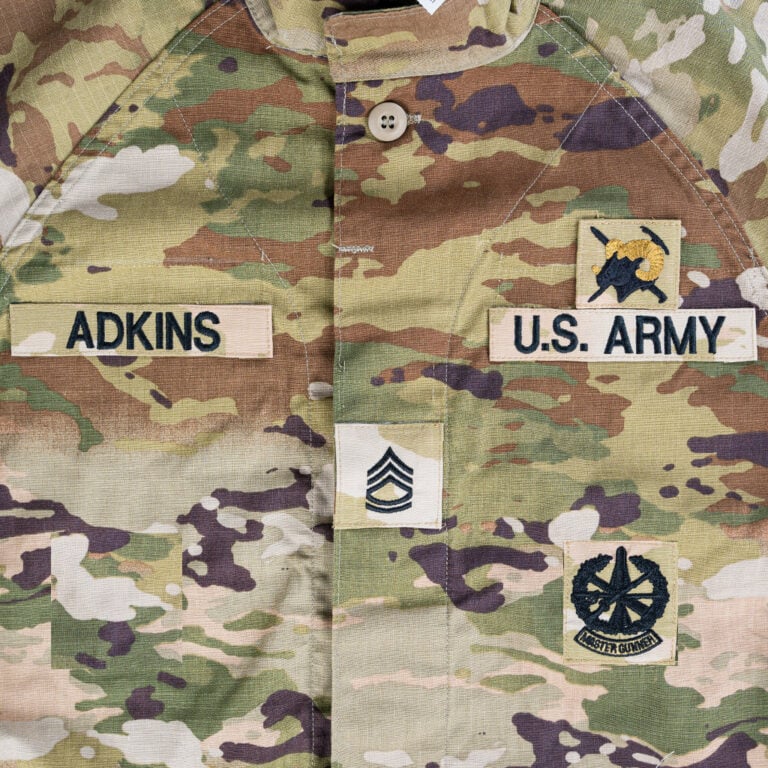 Mountaineering Badge, Army Rams Head OCP Sew-on Patch